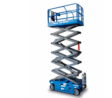 2025 New! Genie GS-4046 E-Drive (40') Scissor Lift – Versi Rentals